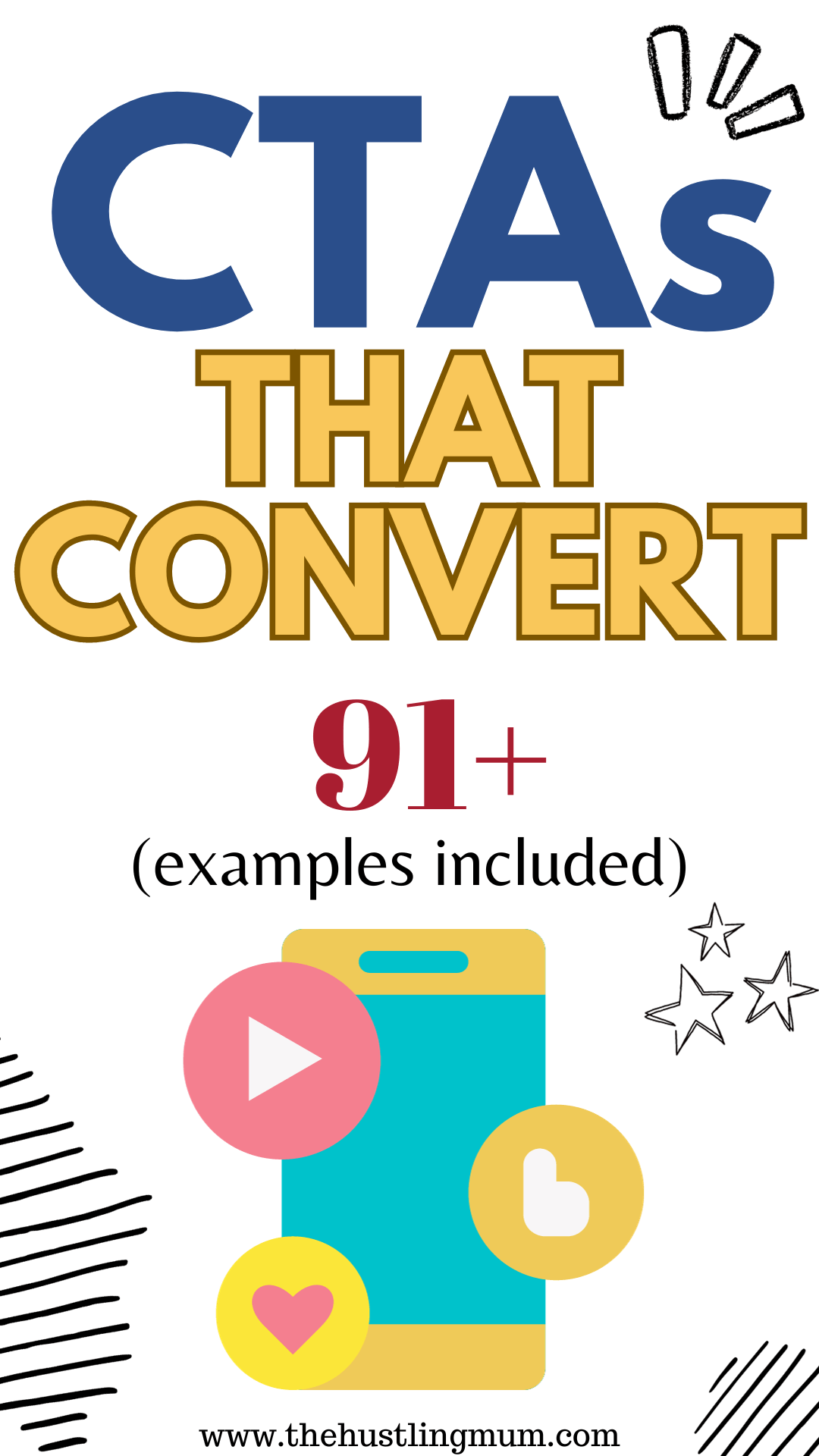 Best Call To Action Ideas For Pinterest Pins (91+ CTA Examples Included ...